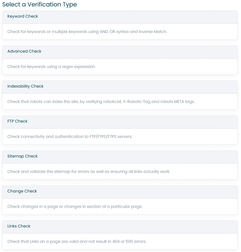 Verifications | Netumo Documentation